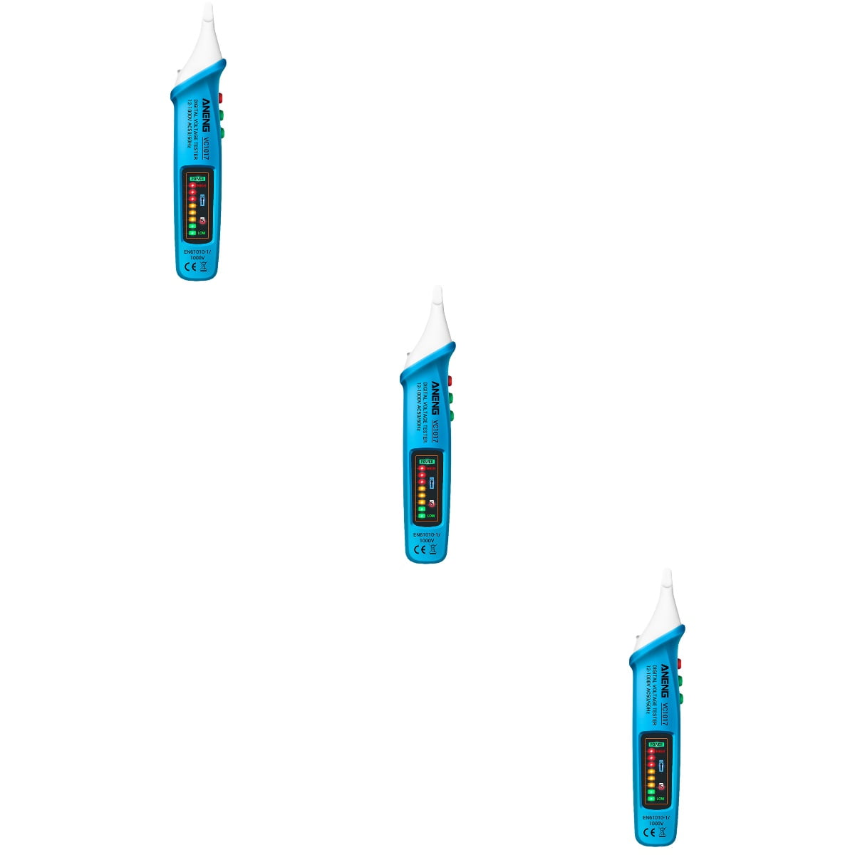 3 Pack Volt Sticks Sound and Light Warning Pencil Accurate Voltage ...