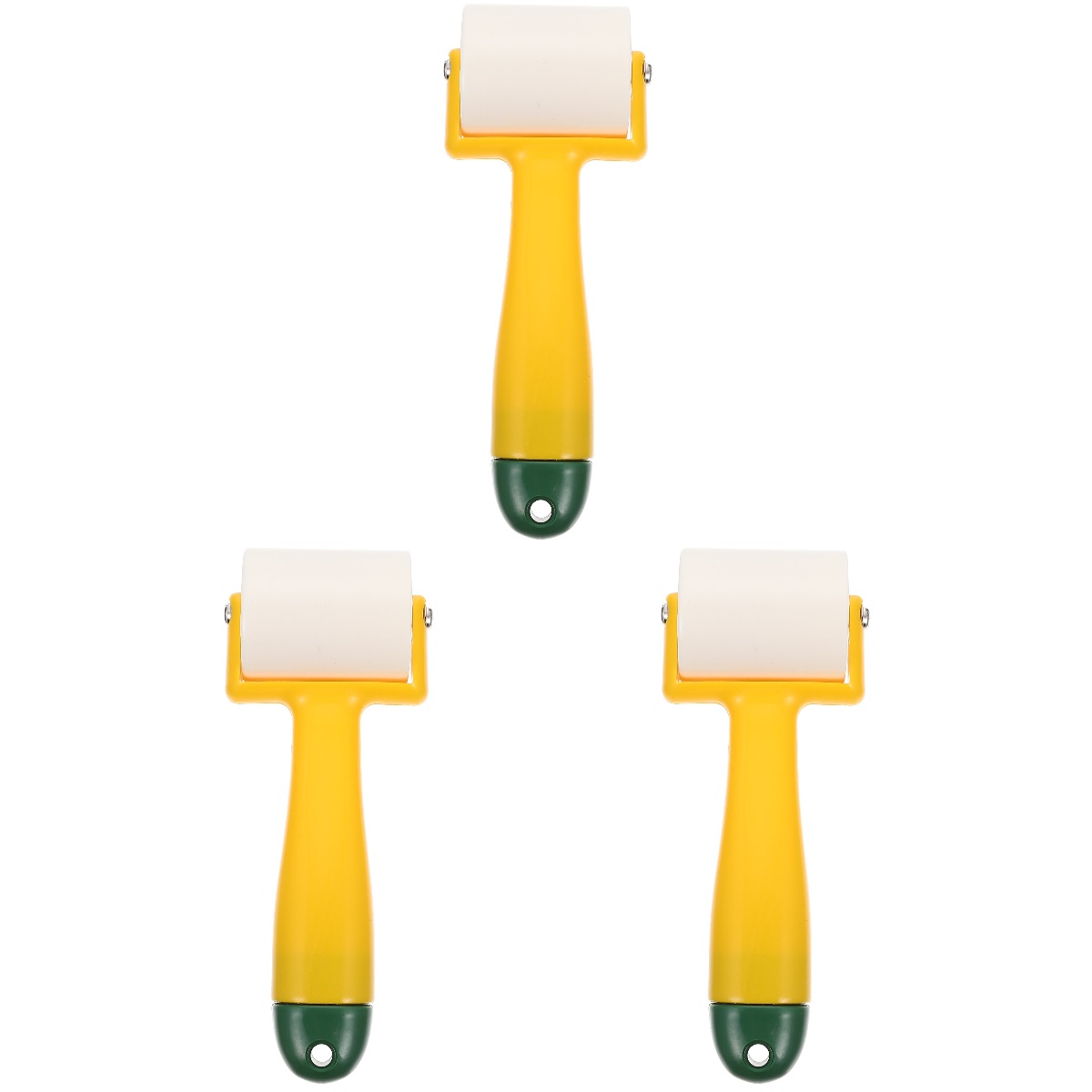 3 Pack Wallpaper Flat Pressing Wheel Plastic Drum Dimpling Tool Sticker ...