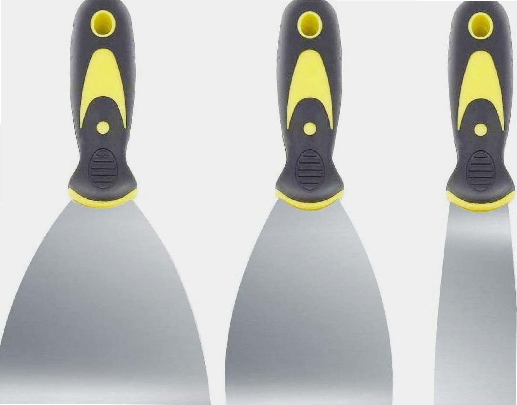 3 Pack Wallpaper Scraper Tool Set Stainless Steel Filling Putty Knife ...