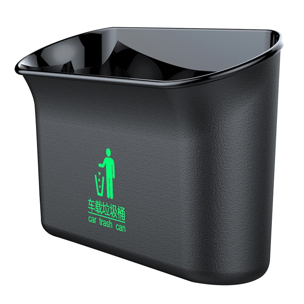 3 Pack Wastebasket Automobile Garbage Can Car Trash with Lid Container ...