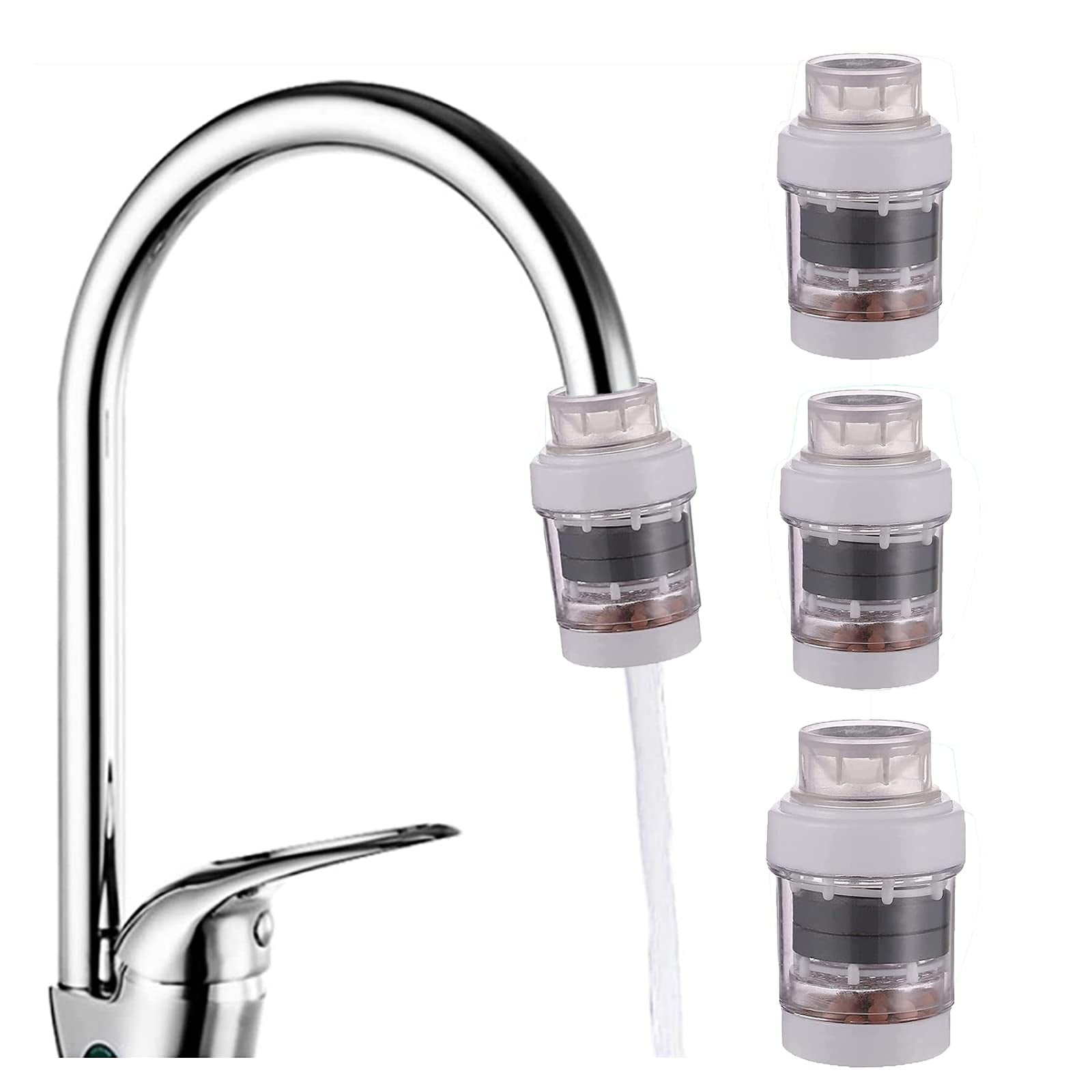 3 Pack Water Filter For Sink, Magnet Faucet Filter, Kitchen Faucet ...