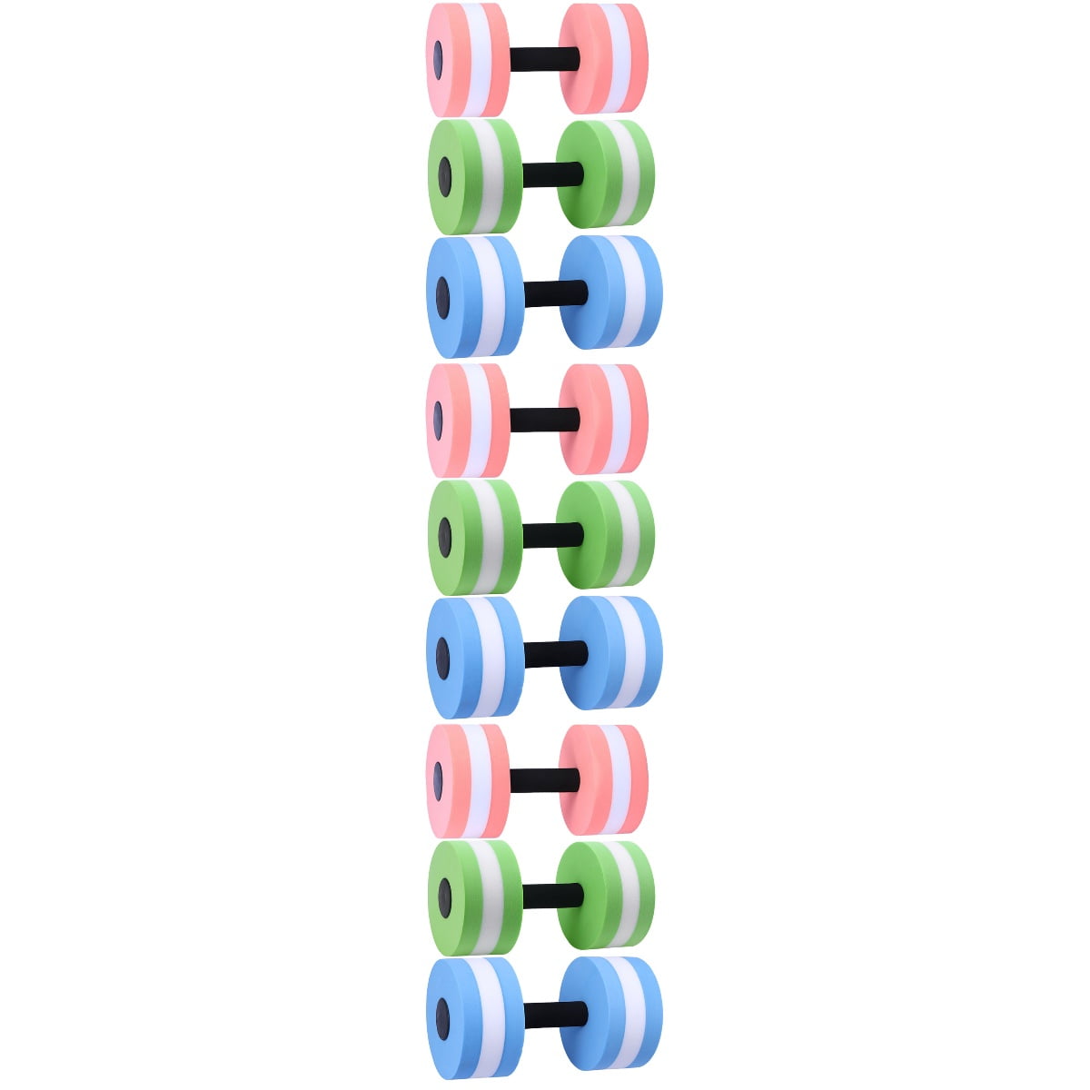 3 Pack Water Floating Dumbbell Pool Toy Inflatables Toddler - Walmart.com