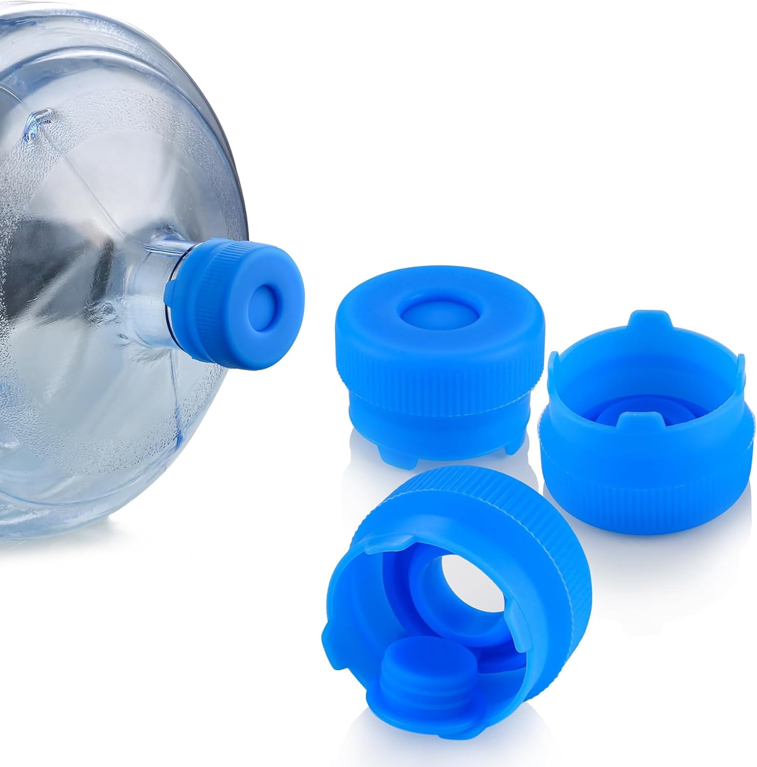 [3-Pack] Water Jug Cap for 2,3,4,5 Gallon Water Bottles with 55mm ...