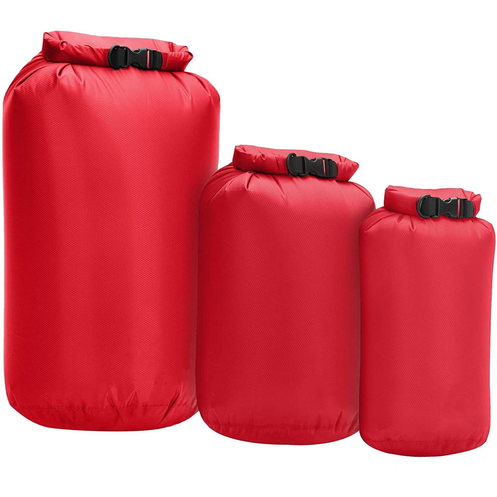 3-Pack Waterproof Dry Bags Roll Top for Kayaking and Fishing - Walmart.com