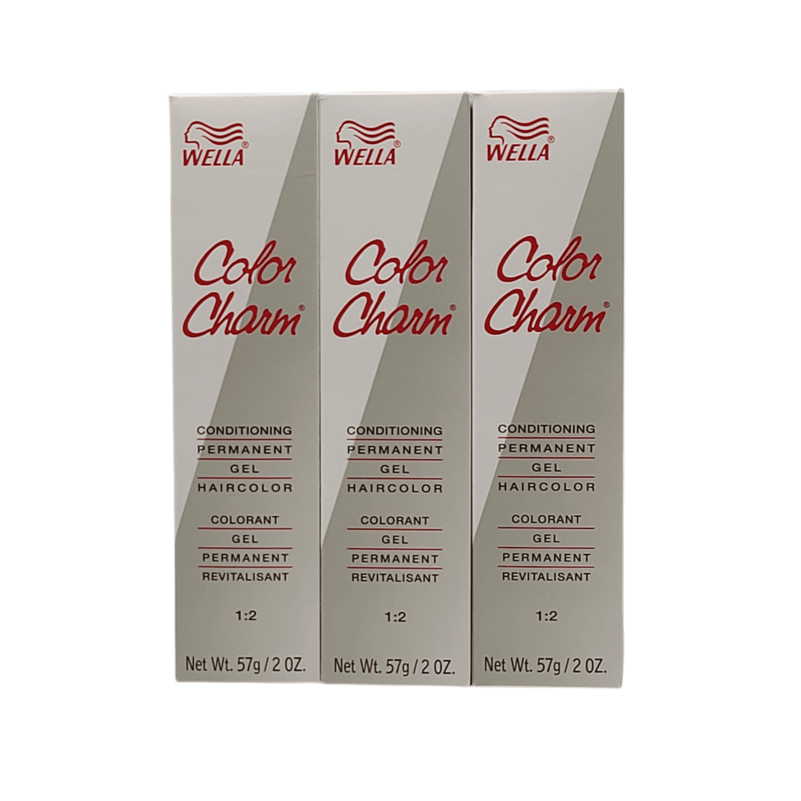 3 Pack Wella Color Charm Permanent Gel Hair Color 311/3N Dark Brown - 2 ...
