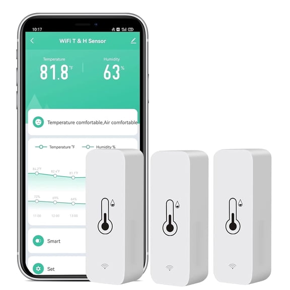 WiFi Thermometers and Hygrometers for Indoor Outdoor Monitoring