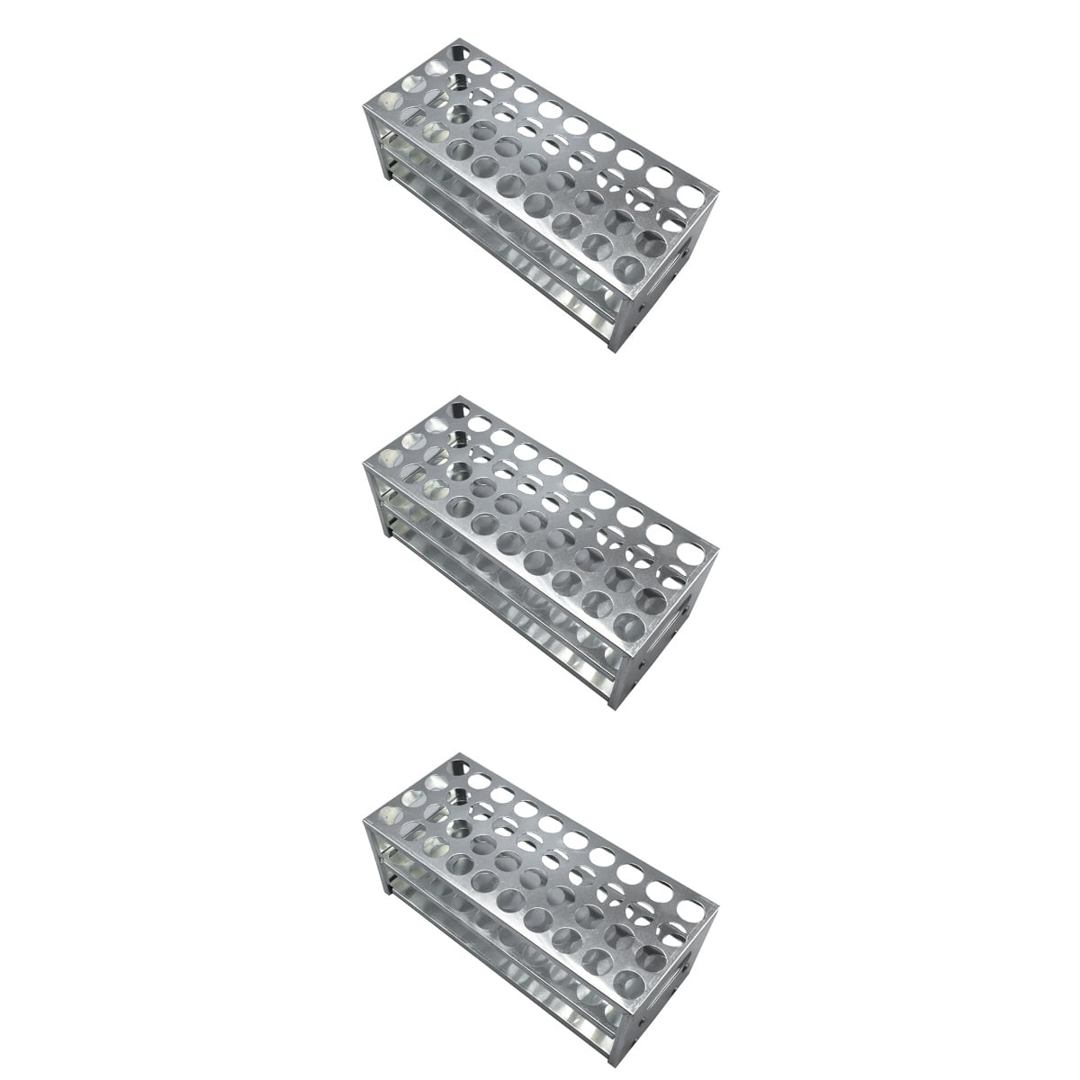 3 Pack Wire Vial Test Tube Rack Sturdy Test Tube Holder 40X20.5CM ...