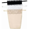 3 Pack Women Lace Clip-On Modesty Panel Invisible Anti-Peep Bra Inserts ...