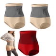 3-Pack Womens Shapewear Tummy Control Seamless High Waist Butt Lifting ...