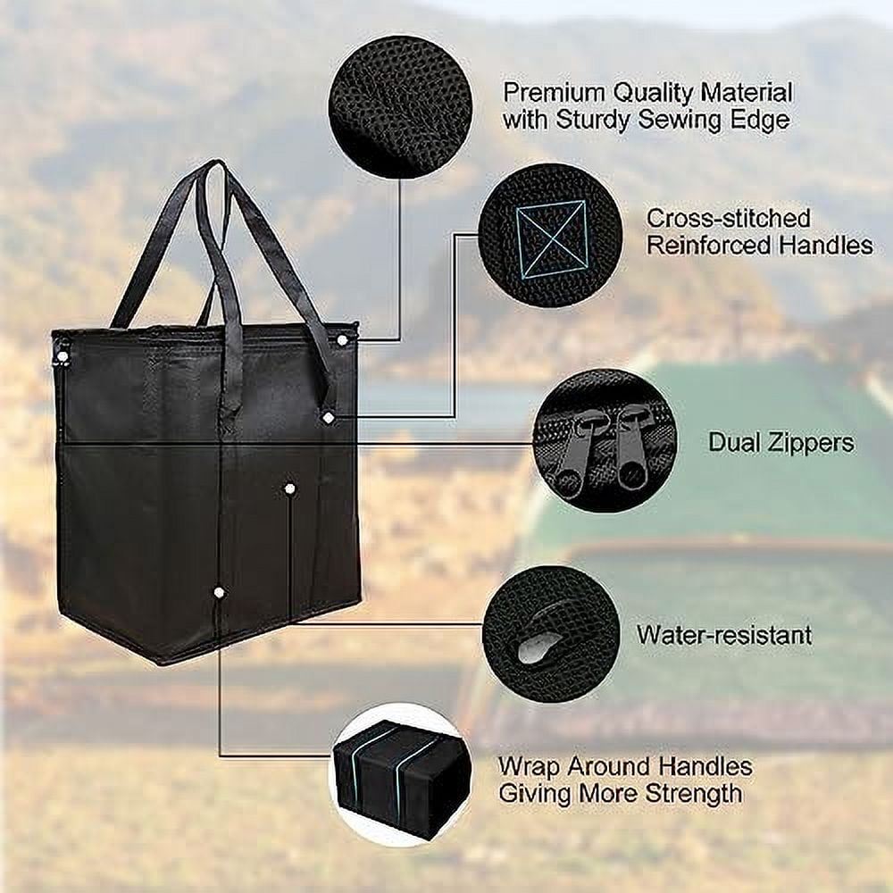 3 Pack Wood Pellet Storage Containers,20LBs Stay Dry Pellet Bin Smoker ...