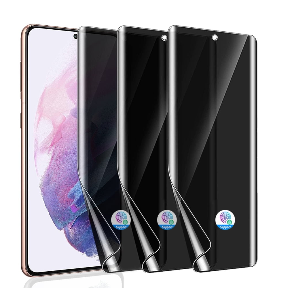 [3 Pack] Zonyee Privacy Screen Protector for Samsung [Galaxy S21 Plus ...