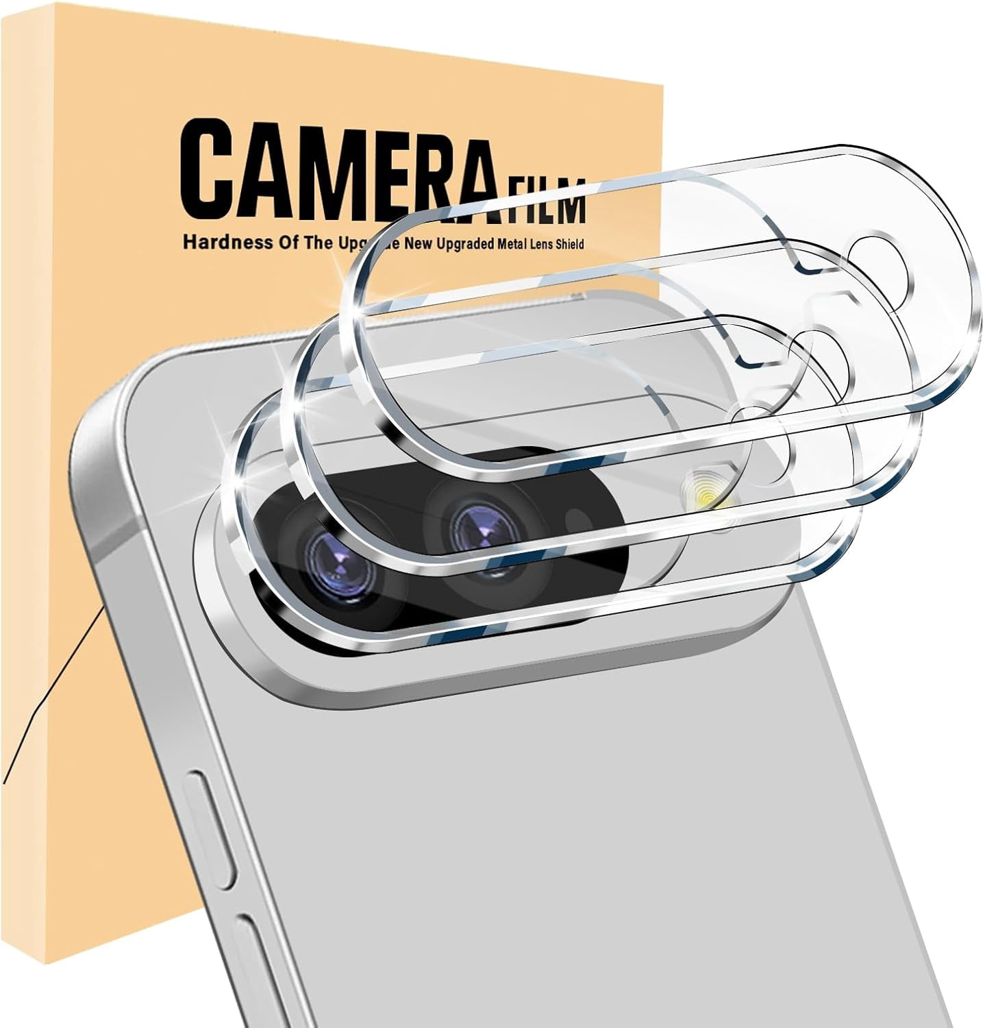 3 Pack for Google Pixel 9 Camera Lens Protector,Tempered Glass 9 ...
