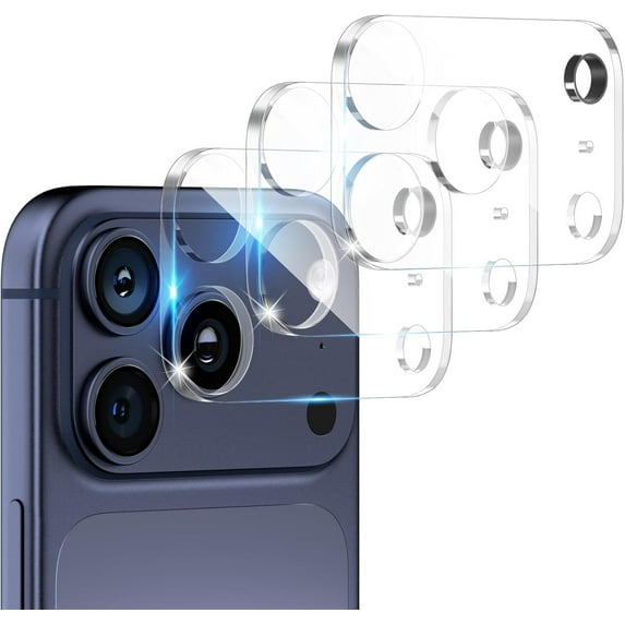 3 Pack for iPhone 17 Pro Max Camera Lens Protector, Military Standard ...