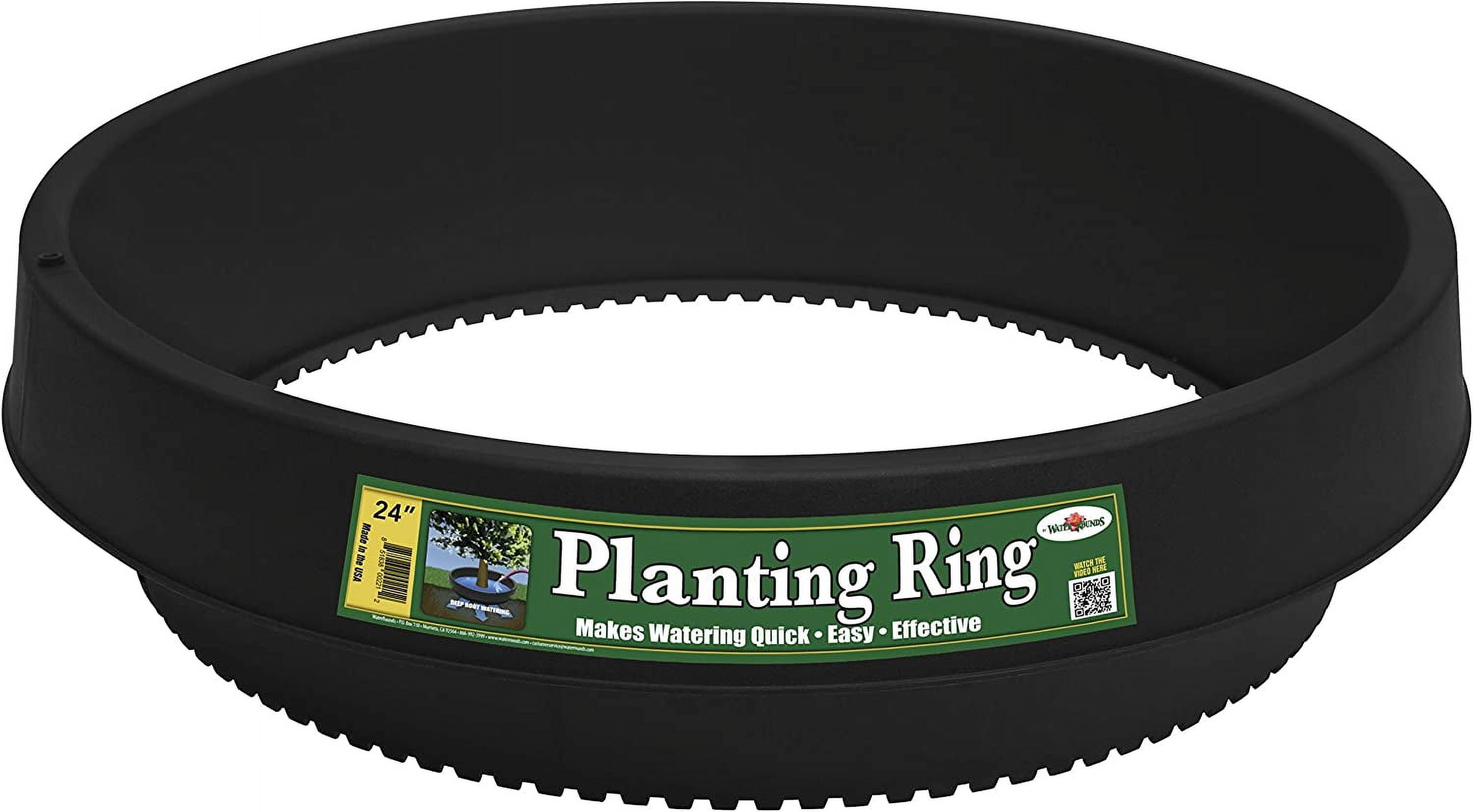 3 Pack of 24 in Planting Rings. Edging and Water Retention. Protects ...