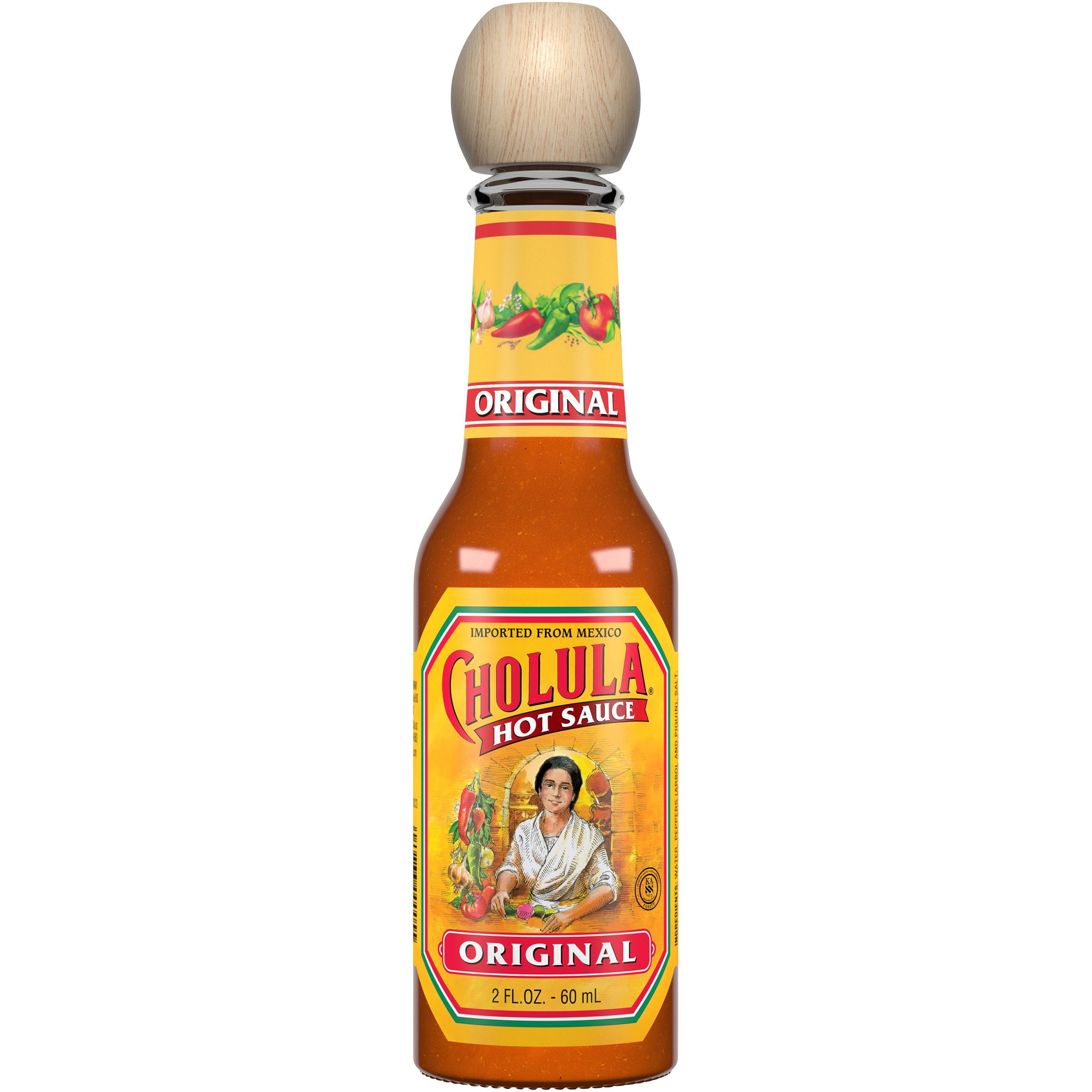 3 Pack of Cholula Original Hot Sauce - 2 fl oz (Packaging Varies ...