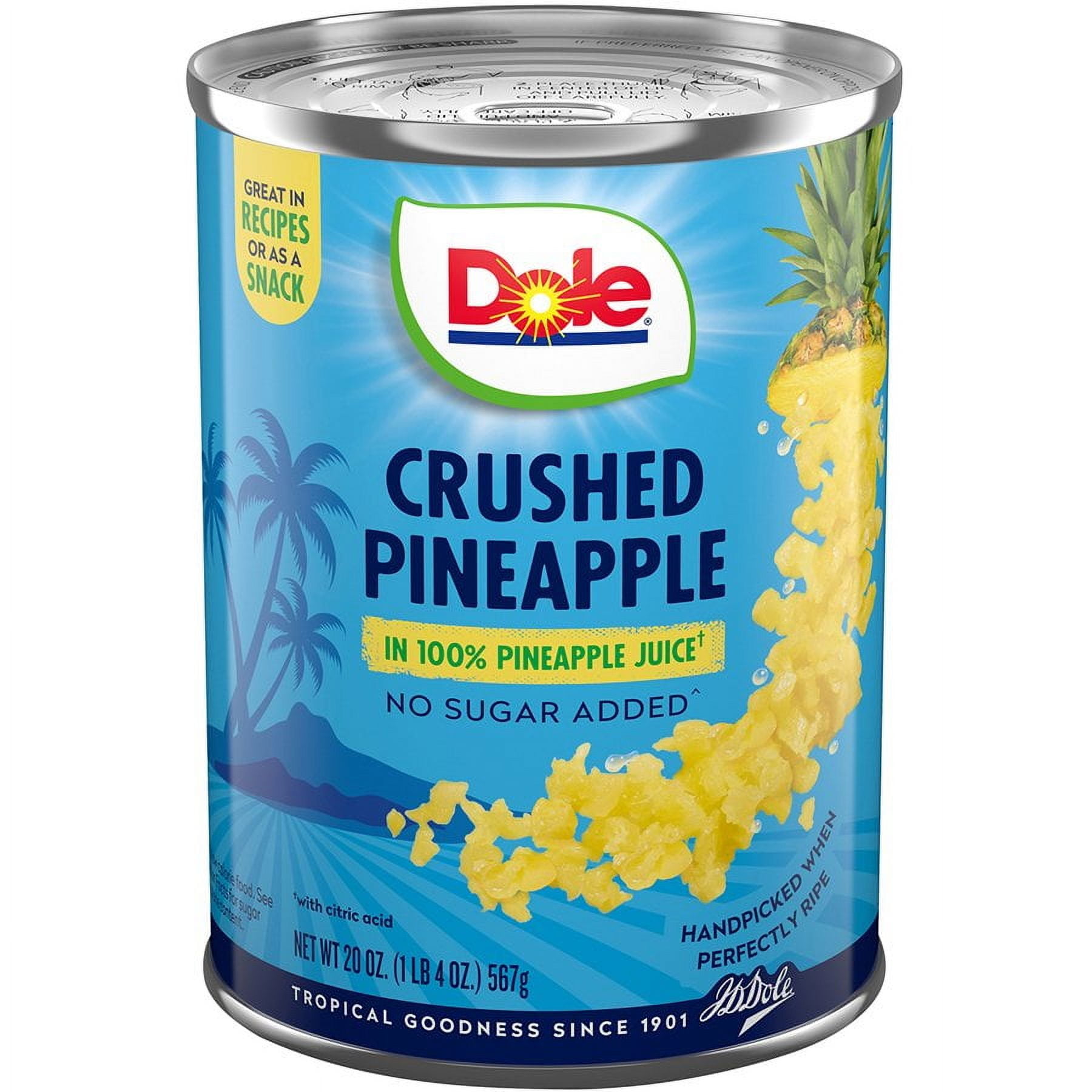 3 Pack of Dole Crushed Pineapple - 20 oz (Packaging Varies) - Walmart.com