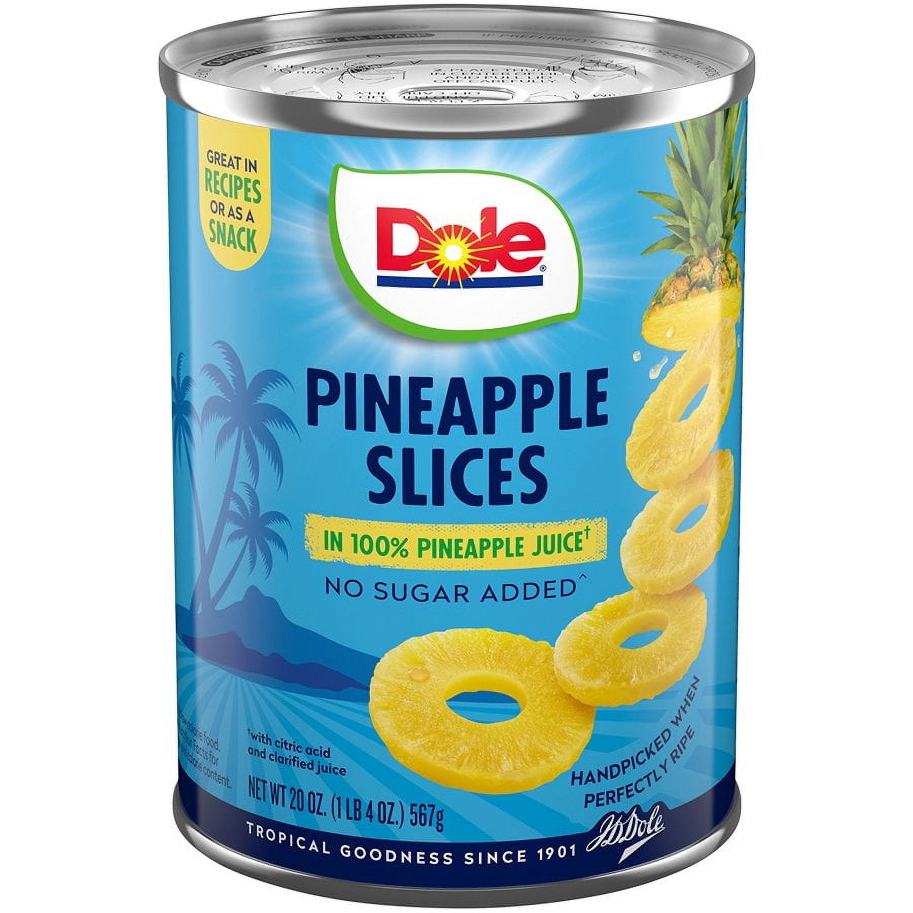 3 Pack of Dole Pineapple Slices - 20 oz (Packaging Varies) - Walmart.com