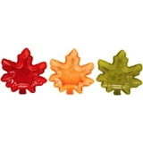3 Pack of Fall Autumn Leaf Candy Dishes, Salsa dish - Walmart.com