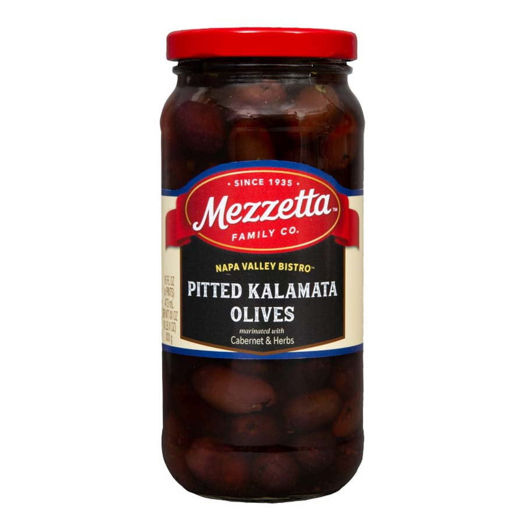 3 Pack of Mezzetta Napa Valley Bistro Pitted Kalamata Olives with ...