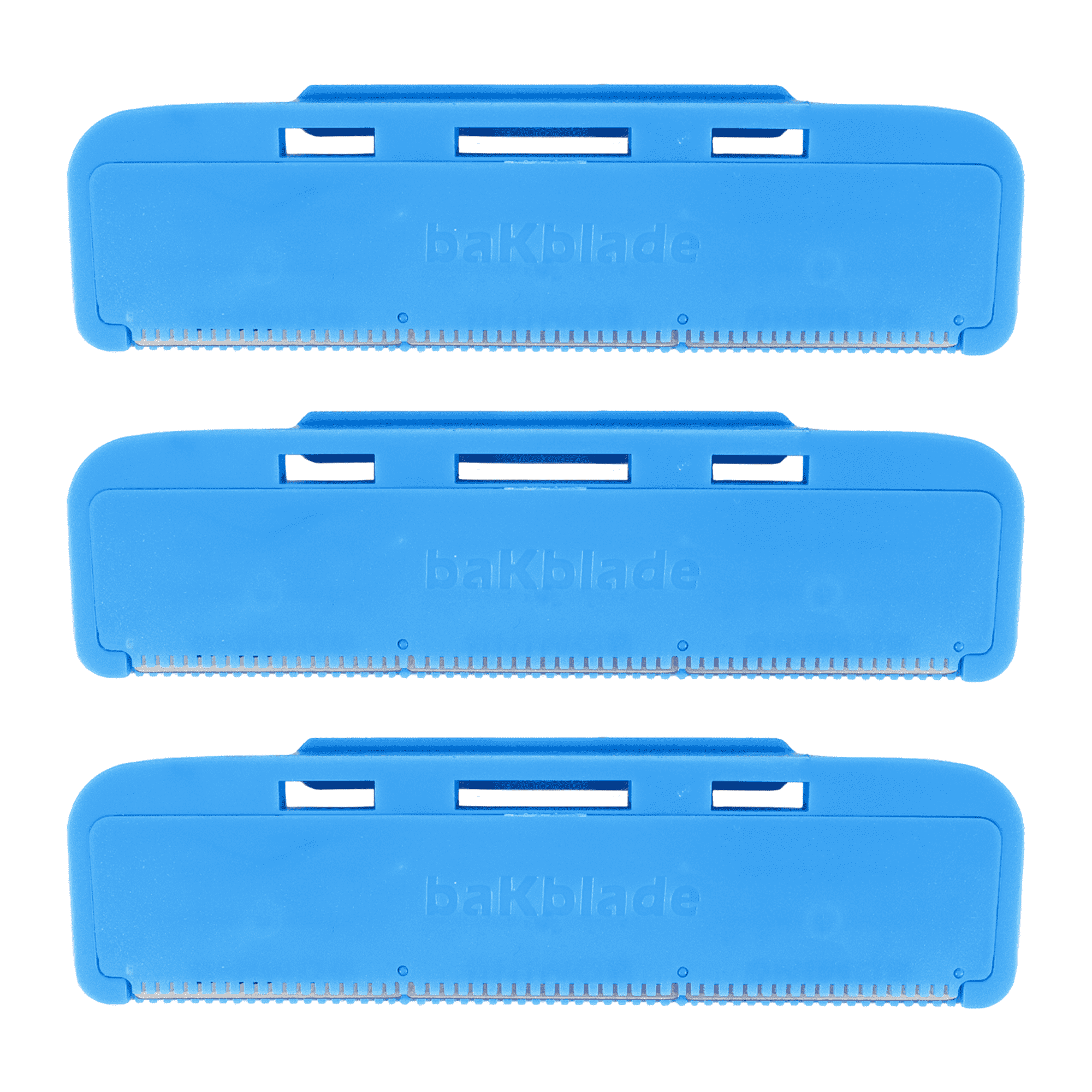 BAKblade, Back Shaver Refill Cartridges, 4-inch blades, 3pk Wet & Dry ...