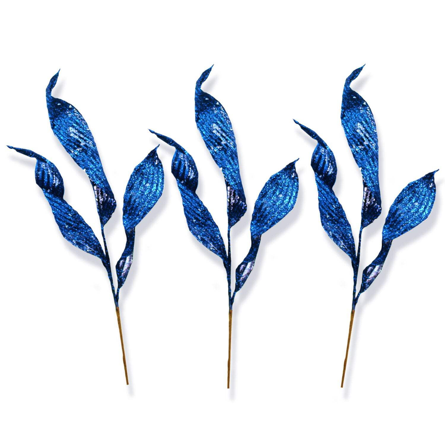 3 Pack of Royal Blue Glitter Picks - Walmart.com