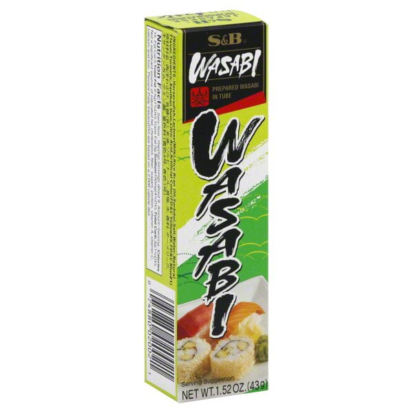 3 Pack of S&B Wasabi Paste - 1.52 oz (Packaging Varies) - Walmart.com