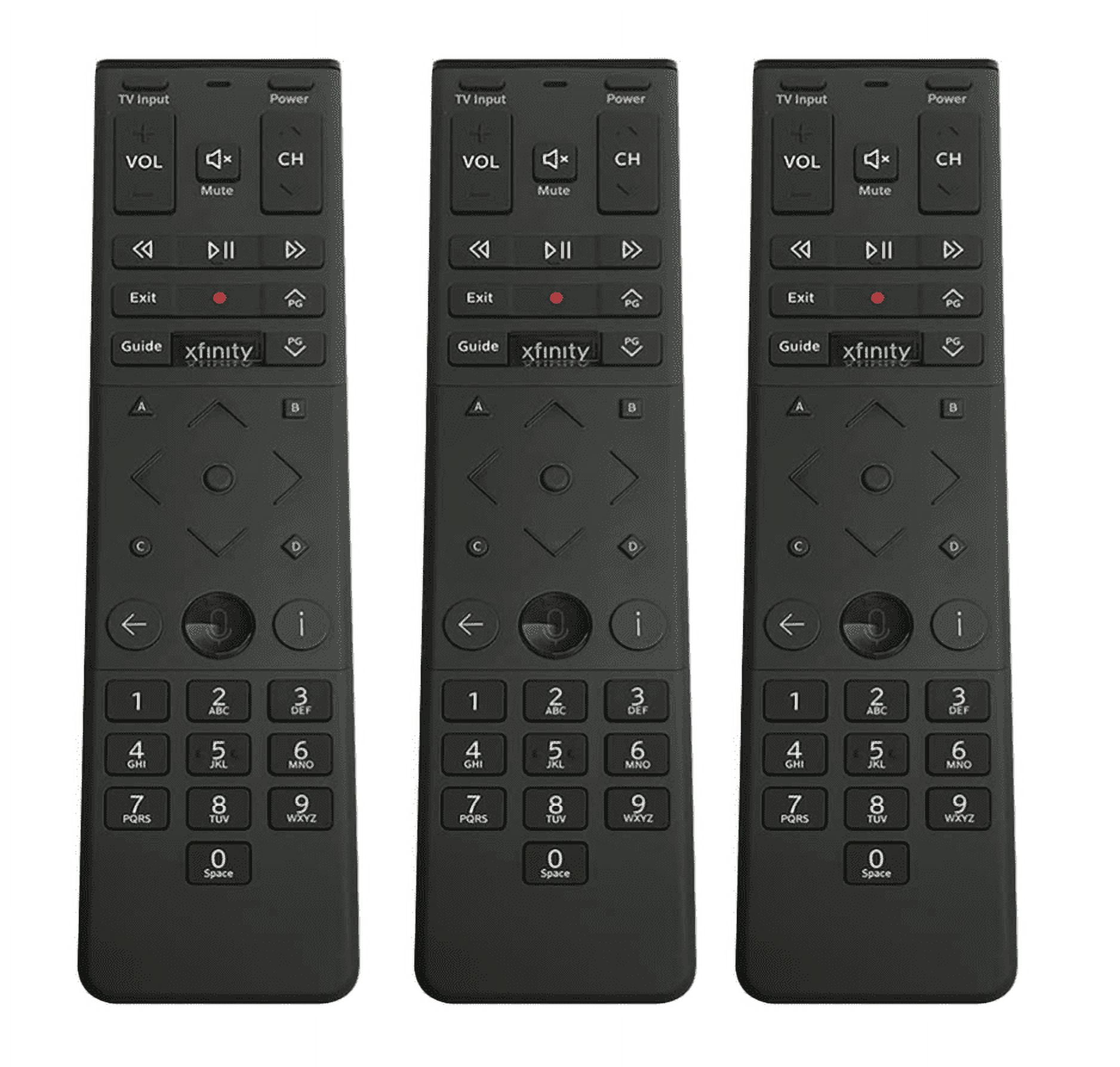 (3 Pack) Xfinity Comcast XR15 Voice Control Remote for X1 Xi6 Xi5 XG2 ...