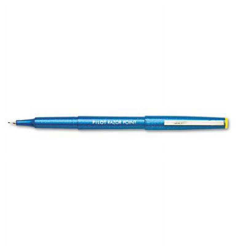 3 Packs of 12 Razor Point Porous Point Stick Pen, Blue Ink, Extra Fine ...