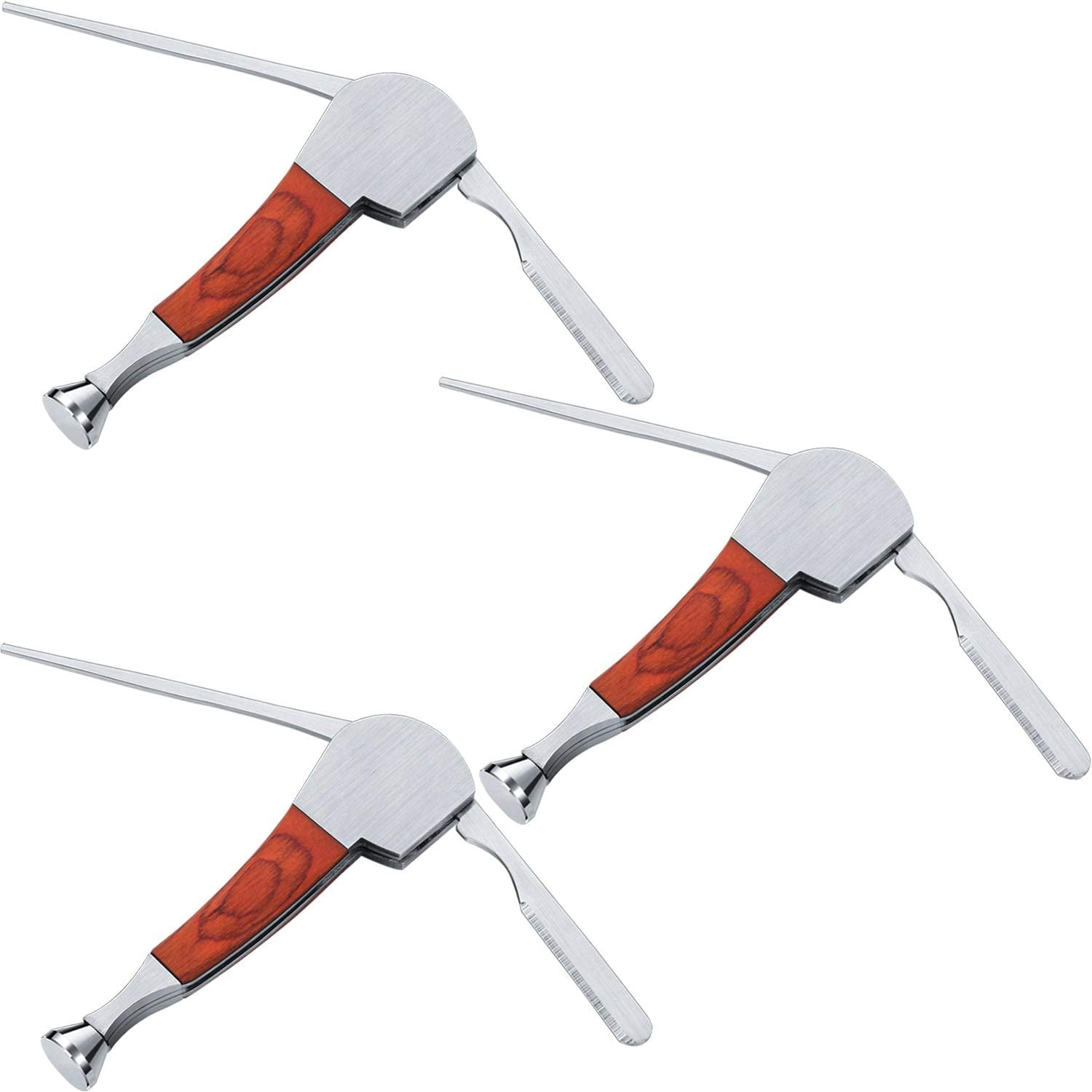 3 Packs 3-in-1 Cleaner Tamper Tool Stainless Steel Reamers Tamper ...