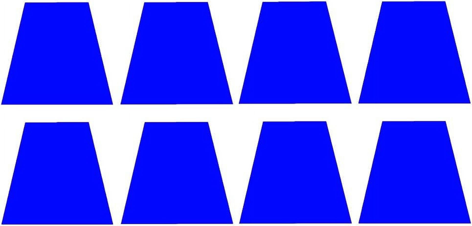 3 Packs of 8 - StickerDad® Firefighter Helmet Tetrahedron-Trapezoids V1 ...