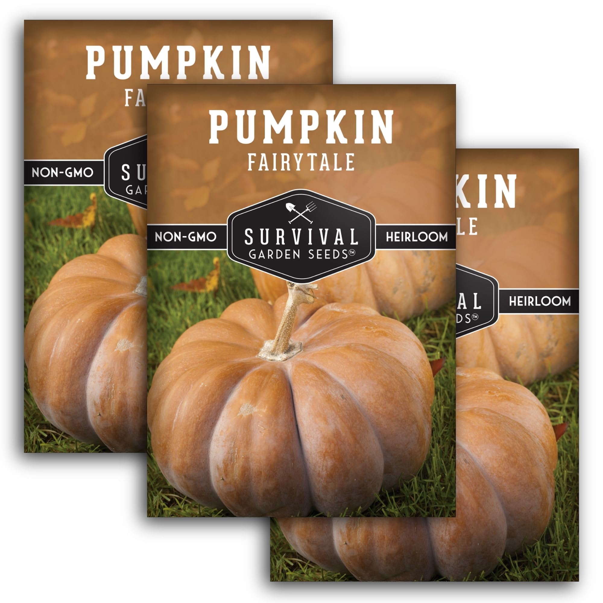 Fairytale Pumpkin Seeds for Planting - Non-GMO Heirloom Full Sun Annual ...