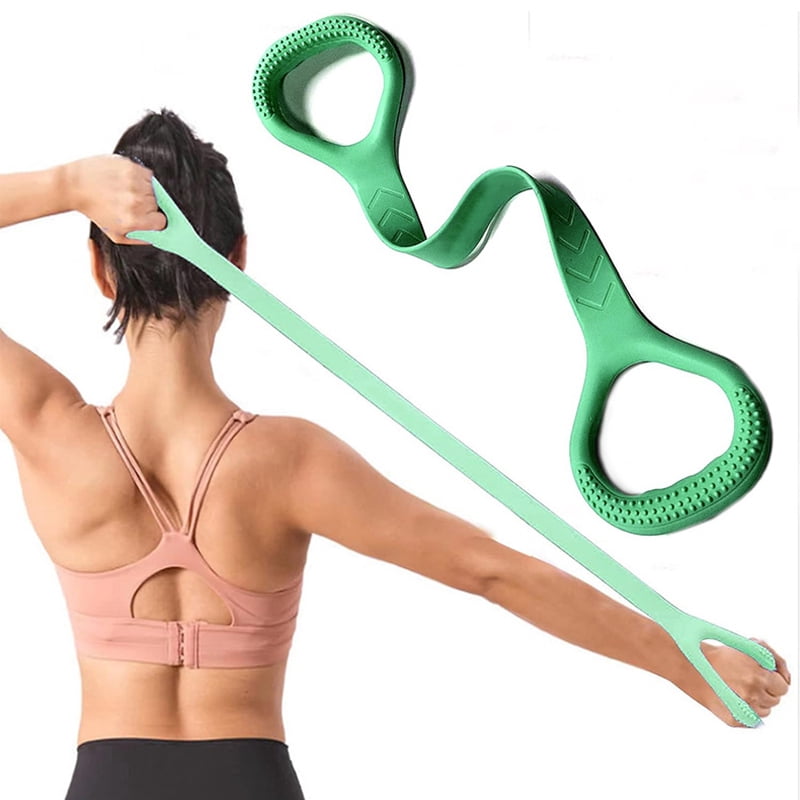 3 Packs Figure 8 Resistance Bands for Women, Arm, Shoulder, Back, Leg ...