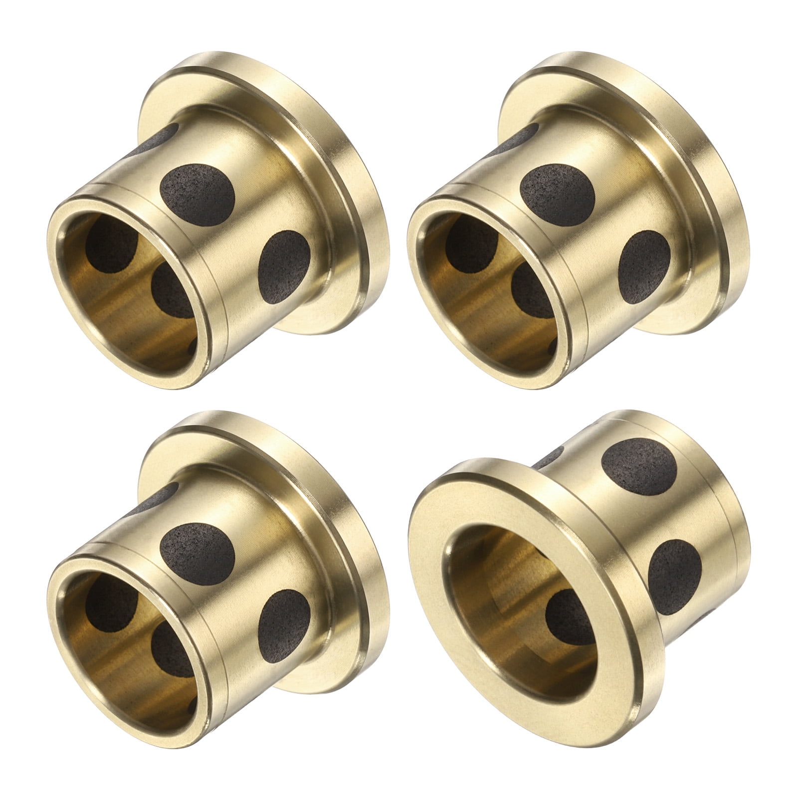 3 Packs Flange Sleeve Bearings 5mm Bore x 7mm OD x 8mm Height, Wrapped ...