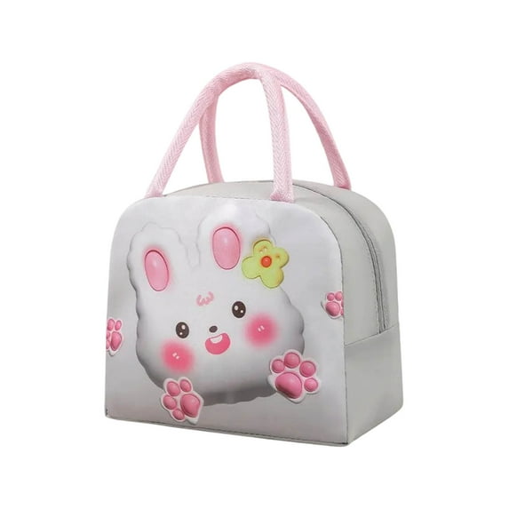 3 Packs Insulated Lunch Bag Large Capacity Leak Proof Thermal Tote for ...