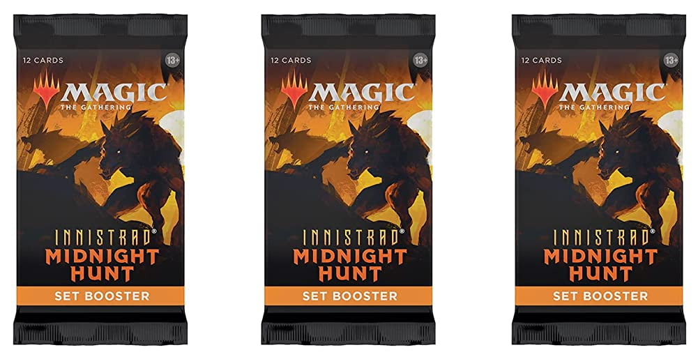 3 Packs Magic: The Gathering Set Booster Pack Lot MTG Innistrad ...