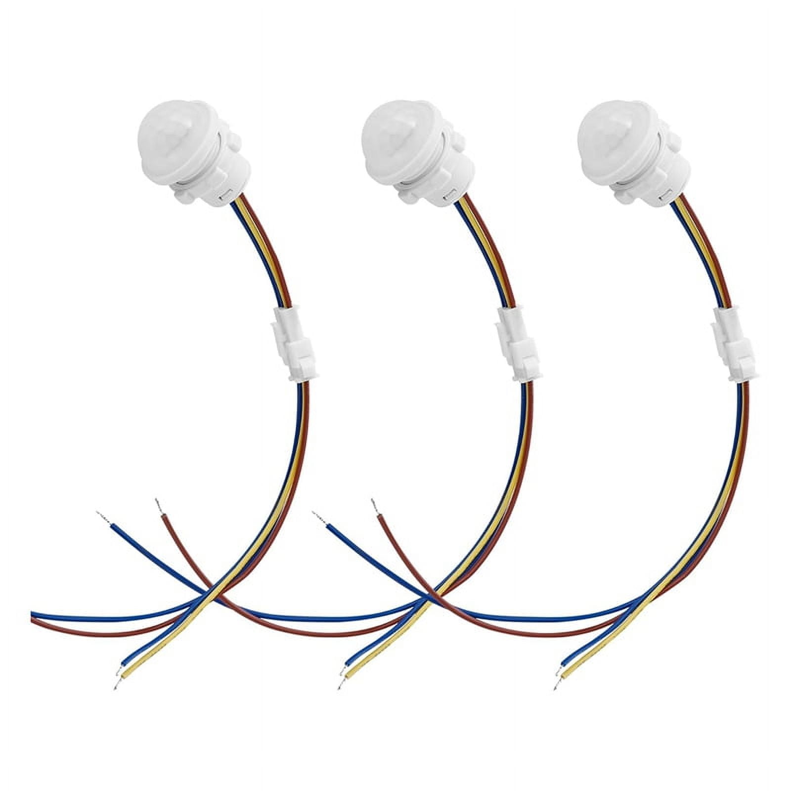 3 Packs Motion Sensor Light Switch, PIR Sensor Smart Detection Switch ...