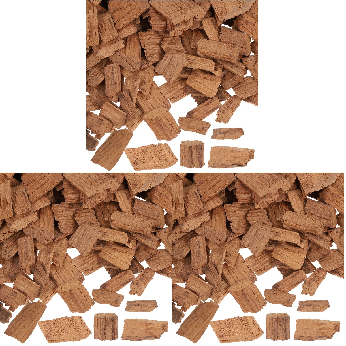 3 Packs Oak Chips Brewing Wine Supplies Whiskey Barbecue French Dining ...