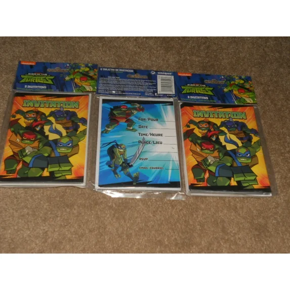 3 Packs Of 8 Batman Birthday Party Invitations And Envelopes 24 Total ...