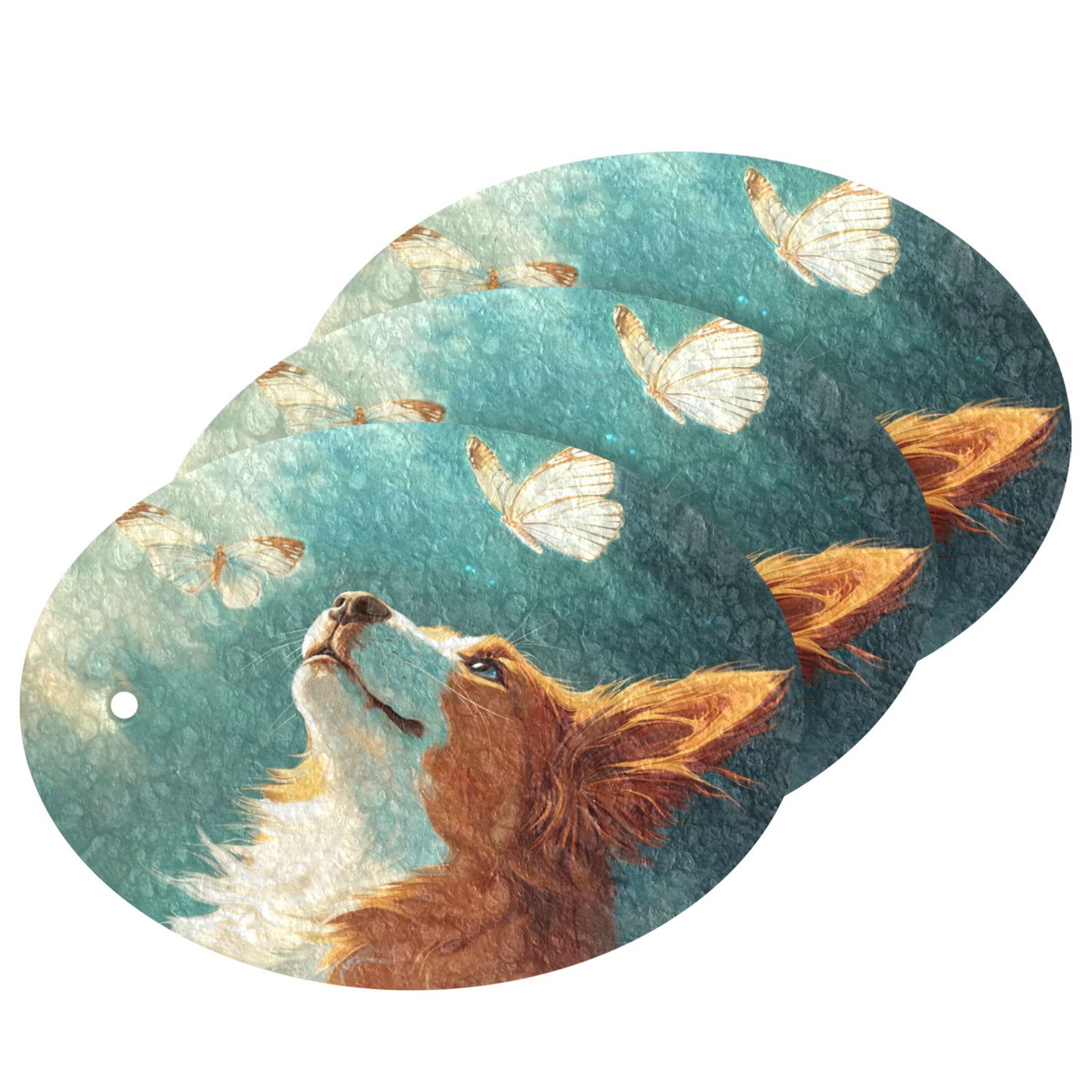 3 Packs Of Wood Pulp Cotton Dishwashing Sponge 3.54x2.56 Inch ...