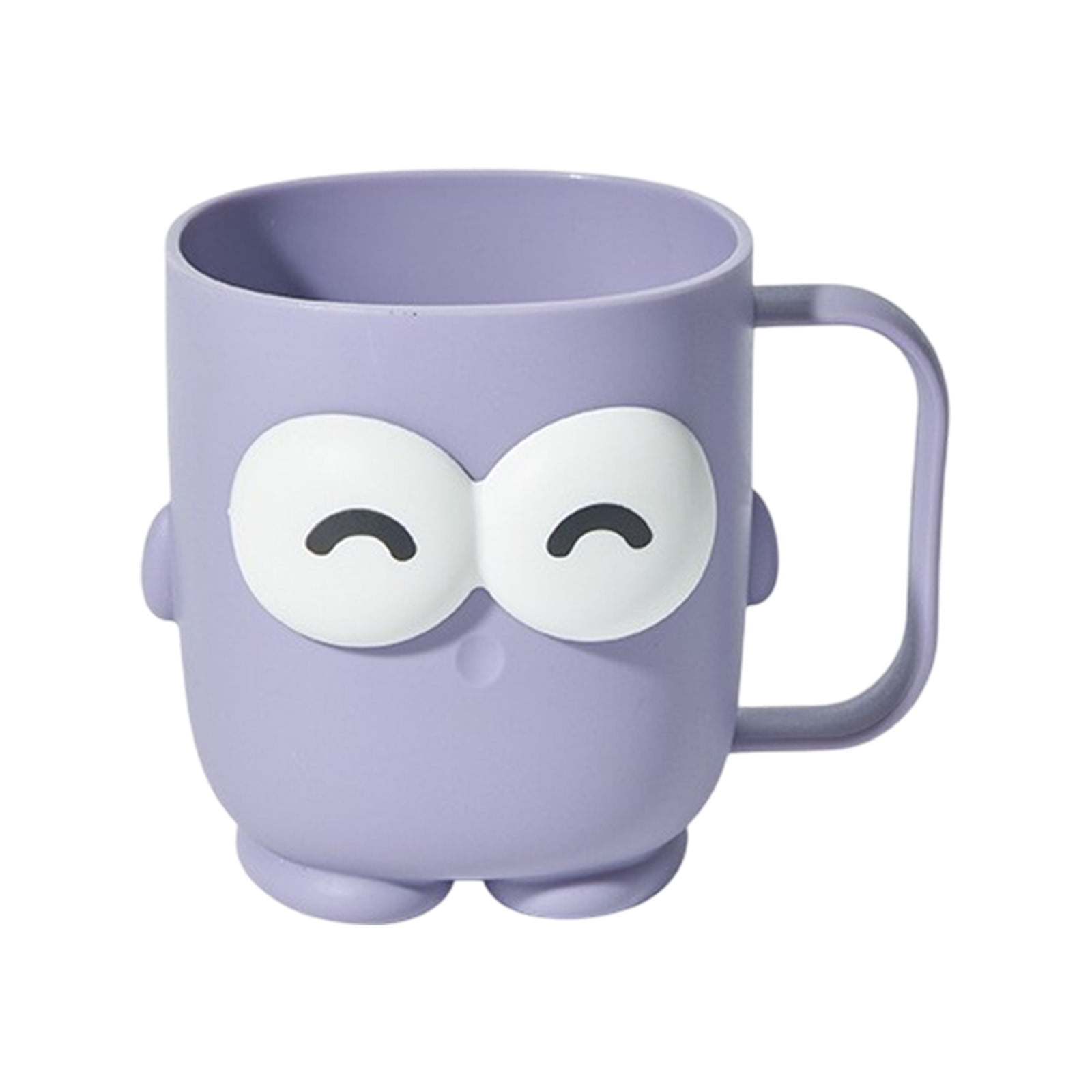 3 Packs Plastic Mouthwash Cup with Non Slip Handle Travel Toothpaste ...