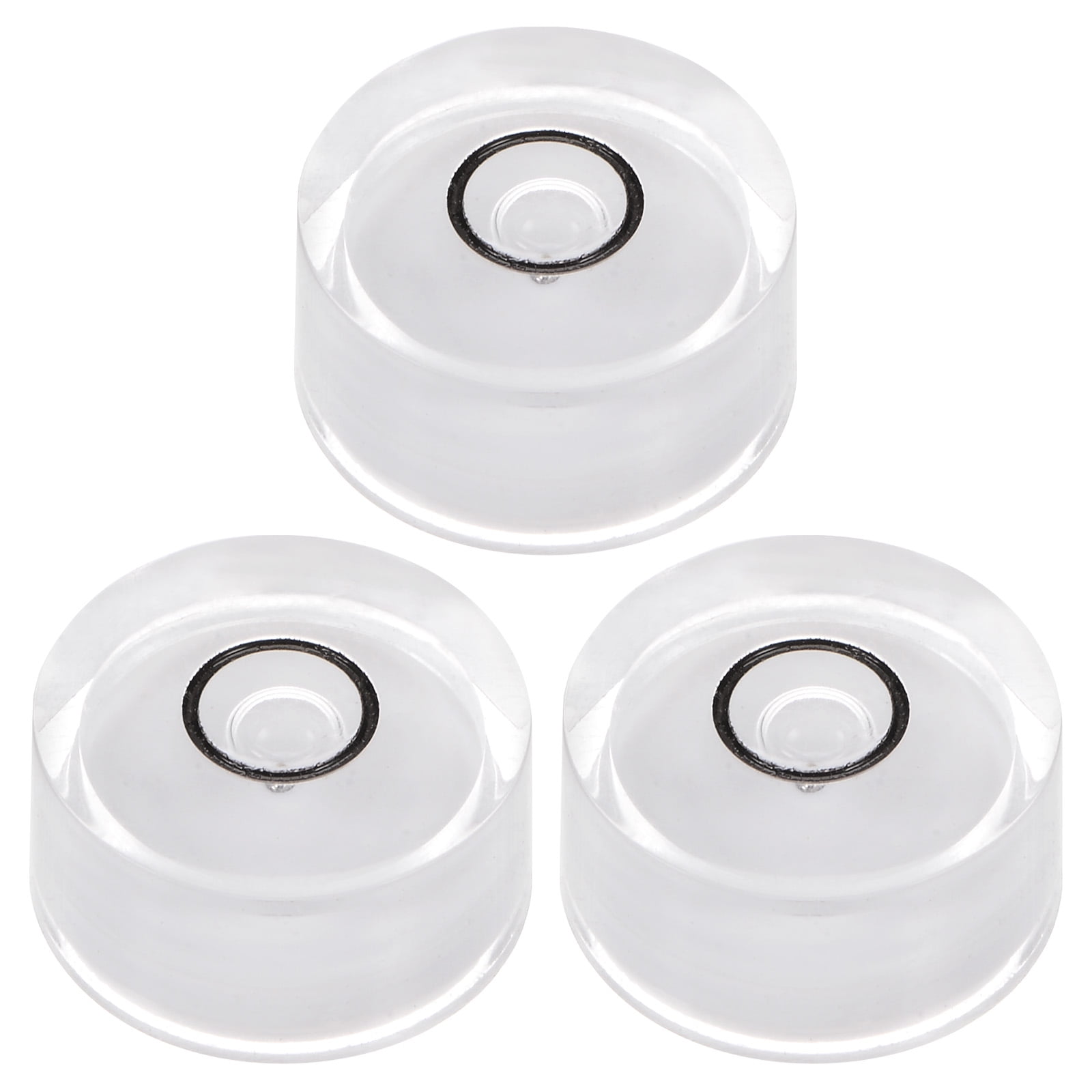 3 Packs Round Bubble Level 18x9mm Mini Circular Bullseye Spirit Levels ...
