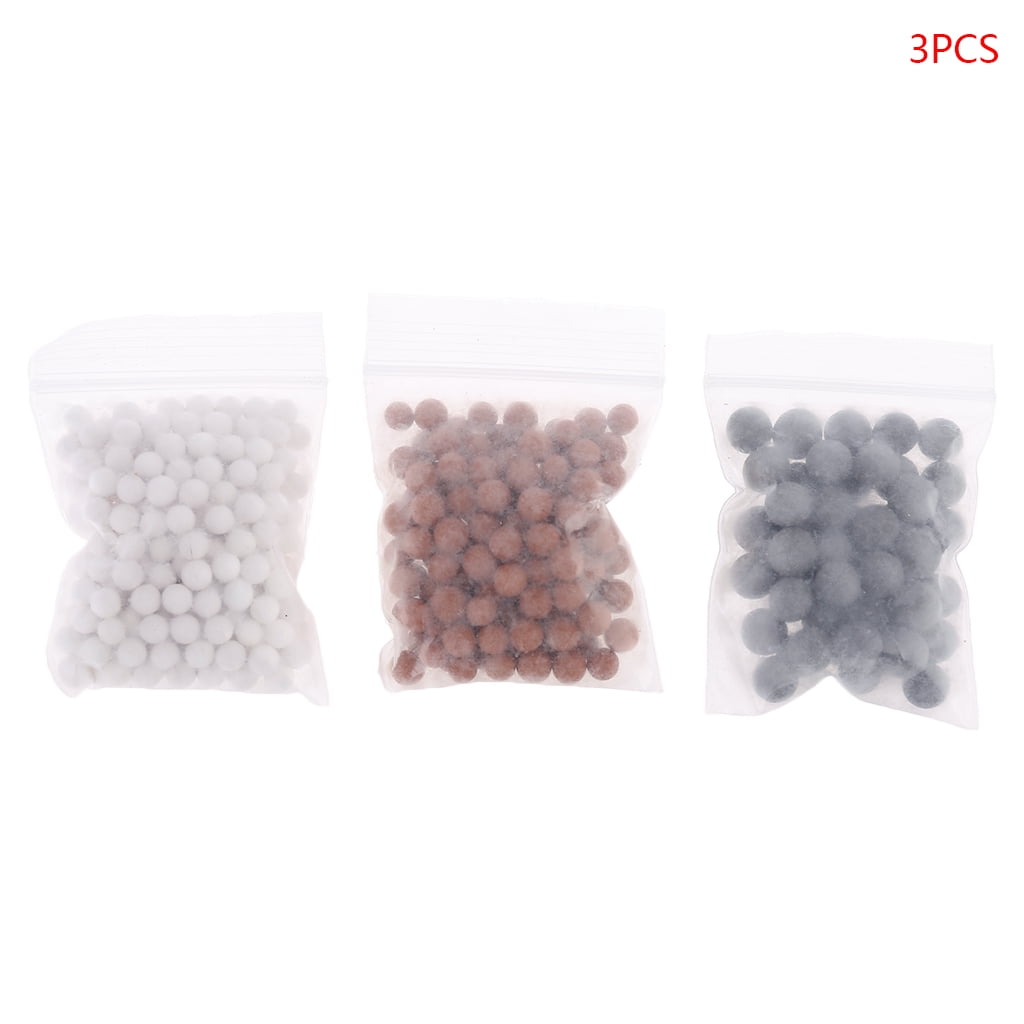 3 Packs Shower Filter Beads Mineral Balls Water Purification Stone Easy ...