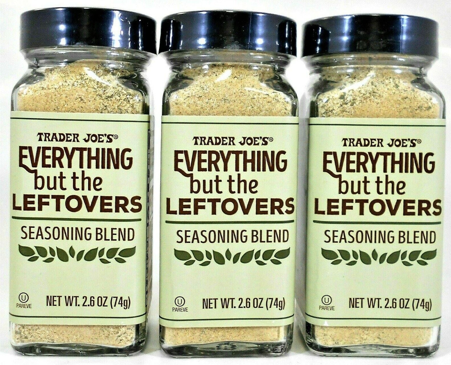 Trader Joe's Everything but The Leftovers Seasoning Blend, Pack of 3, 2 ...