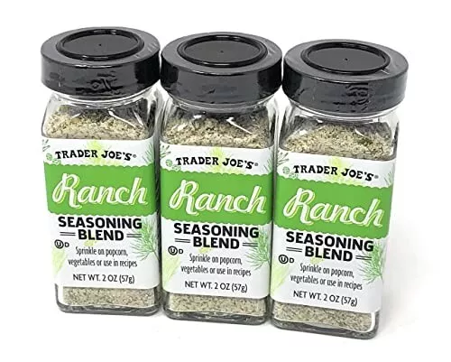 3 Packs Ranch Seasoning Blend Sprinkle on Popcorn 2 oz Each Pack ...