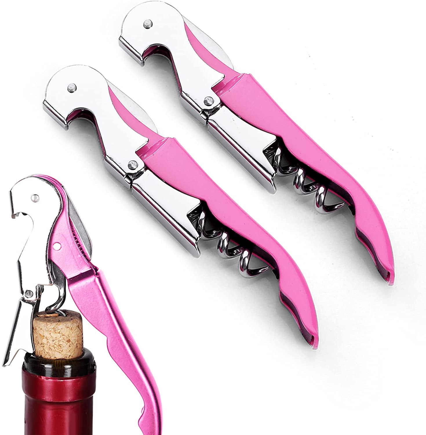 3 Packs Waiters Corkscrew Professional Wine openers,Upgraded Heavy Duty ...