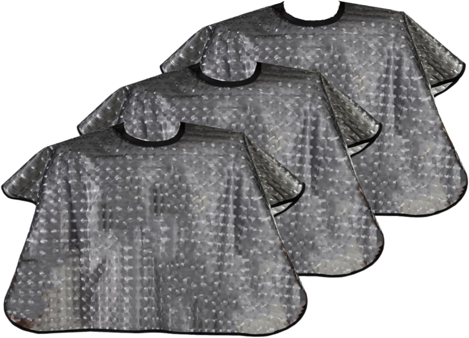 3 Packs Waterproof unisex-adult Hair Dye Cape,Short Comb-Out Capes for ...