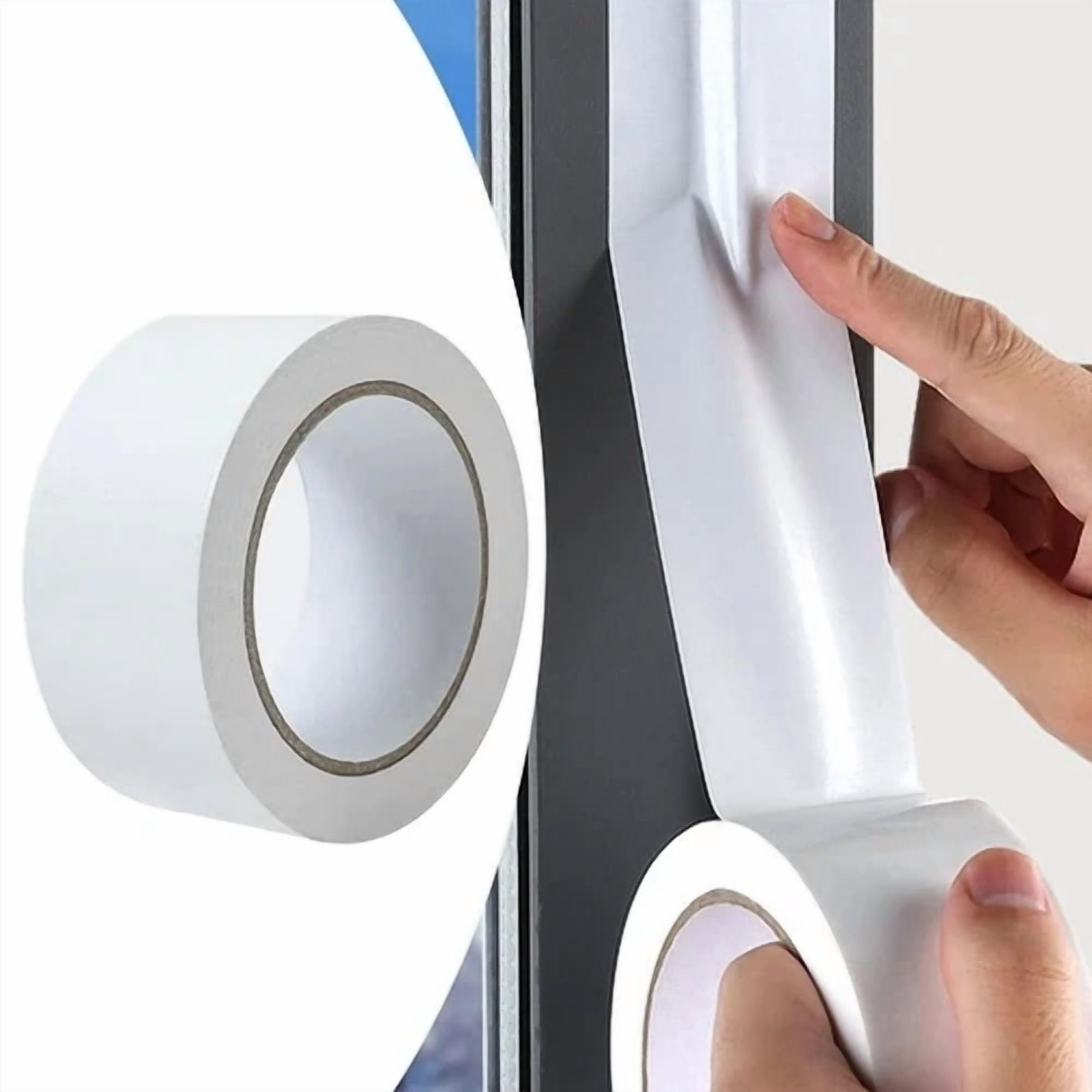 3 Packs White Window Weather Sealing Tape, For Keep Out Drafts Cold Air ...