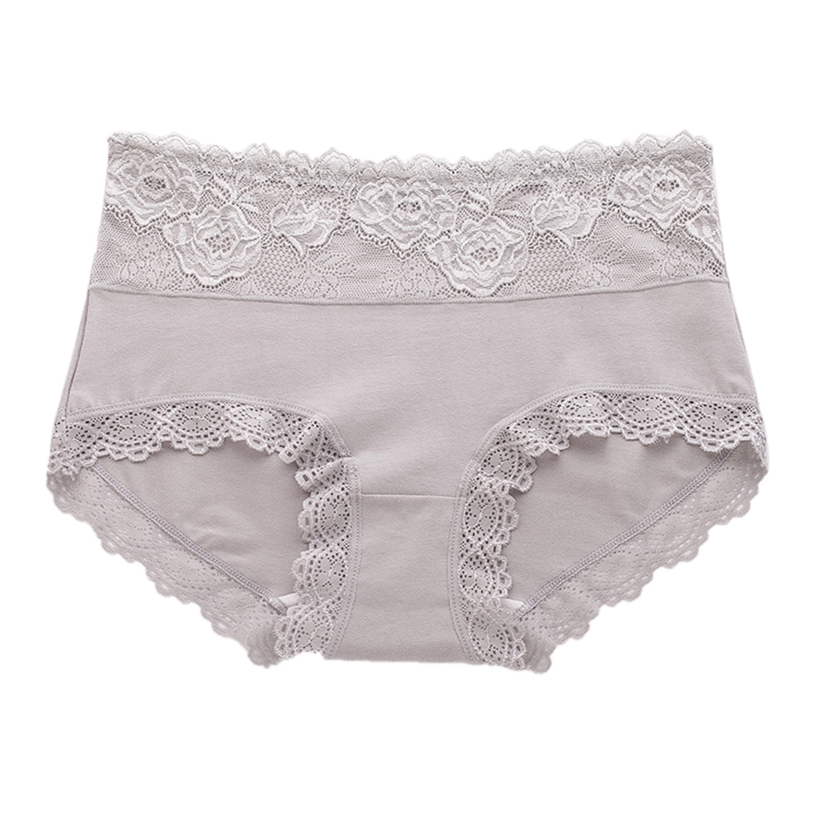 3 Packs Women's Underwear High Waist Breathable Abdominal Cotton ...