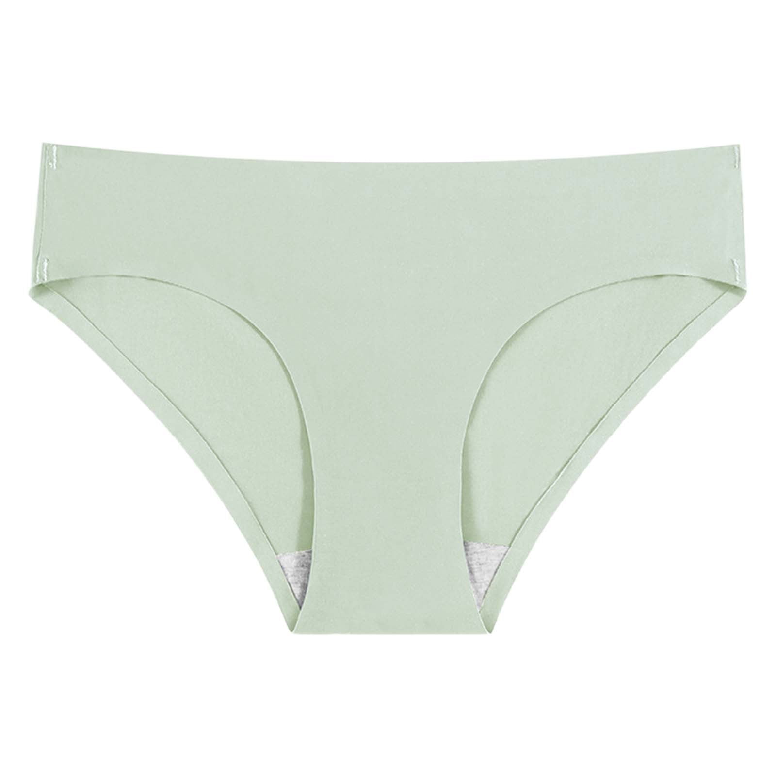 3 Packs Womens Underwear Seamless Low Waist Breathable Thong Thin Solid ...