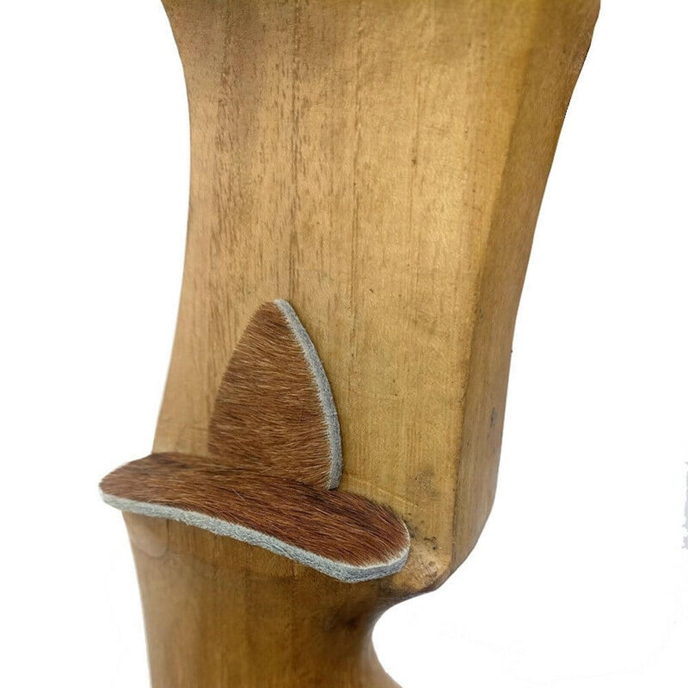 3 Pair Archery Fur Arrow Rest Leather Traditional Recurve Bow Longbow ...